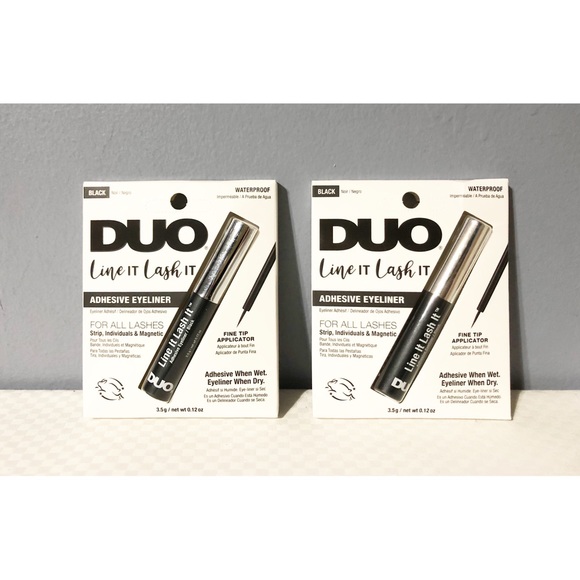 DUO | Makeup | 2 Duo Line It Lash It Waterproof Adhesive Eyelinerblack ...